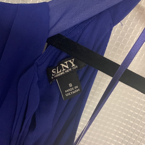 SLNY | Dresses | Slny Fashions For New York Blue Formal Dress | Poshmark